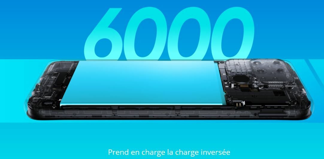 realme Narzo 50A RMX3430 - 6.5" - 64Go + 4Go RAM - 50 MP - Android ...