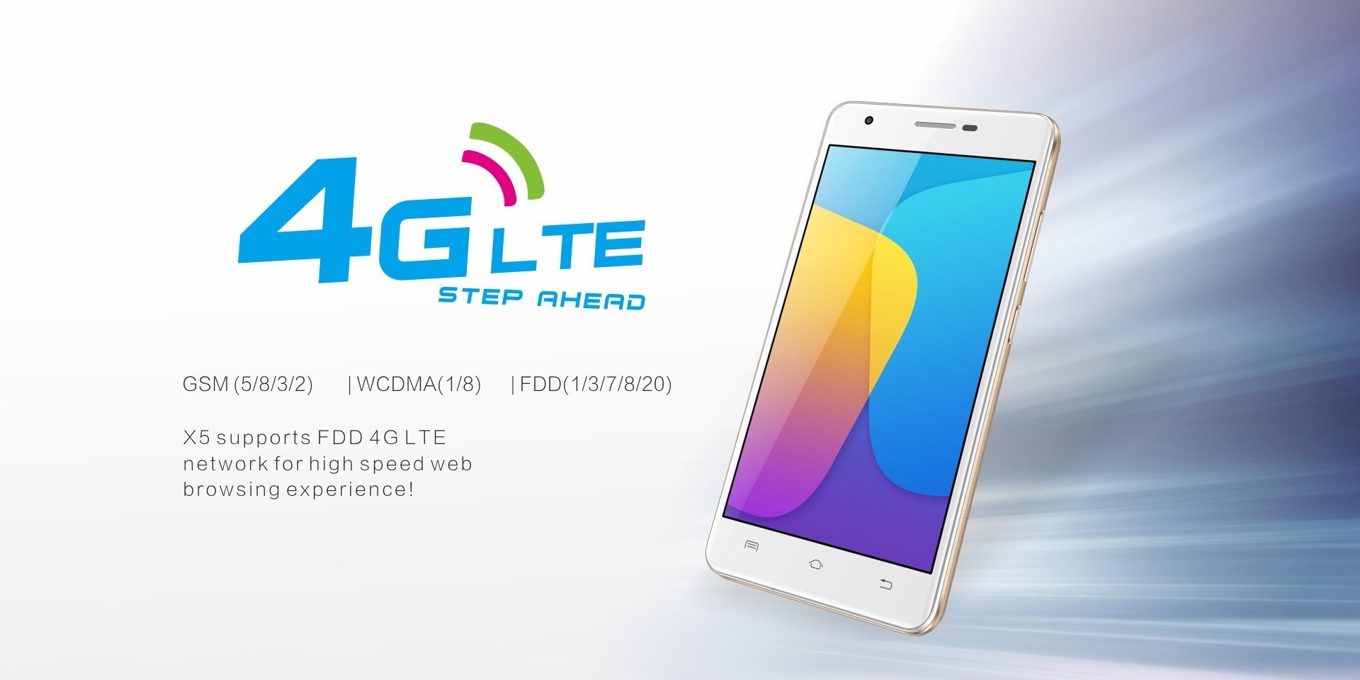 viwa X5 - 5" - 4G - 8Go - 1Go - Android - Empreinte digitale - Rose ...