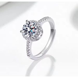 Generic Nouvelles bagues ajustables très chic en argent 925