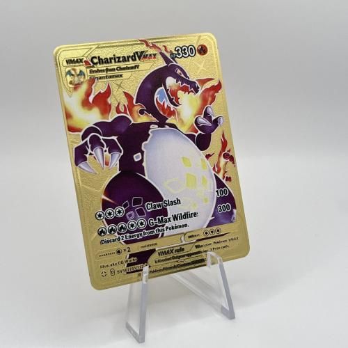 Generic Charizard Purple VMAX Shiny - Gold Metal Pokemon Card | جوميا ...