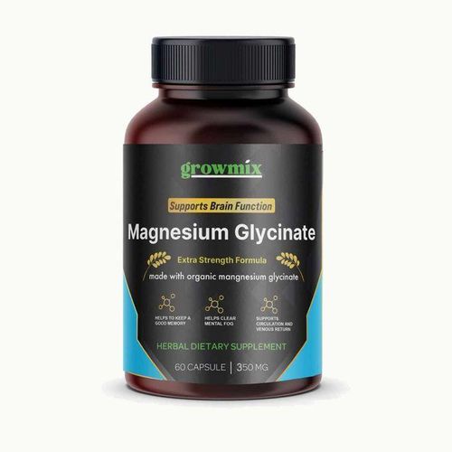 growmix MAGNÉSIUM GLYCINATE 350MG - 60 CAPSULES à prix pas
