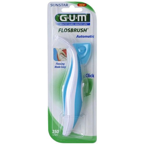Gum Fil Flosbrush 250 usages Réf : 847 flossette porte fil dentaire ...
