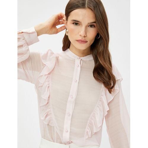 Koton Chemise À Manches Longues Femme Rose à prix pas cher | Jumia Maroc