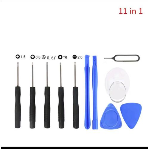 Generic Kit de Réparation et de Démontage 11 en 1 pour