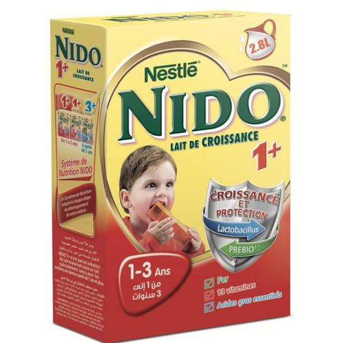 Nestlé NIDO Nido - Baby&me 1+ Lait de Croissance 400g à prix pas cher ...