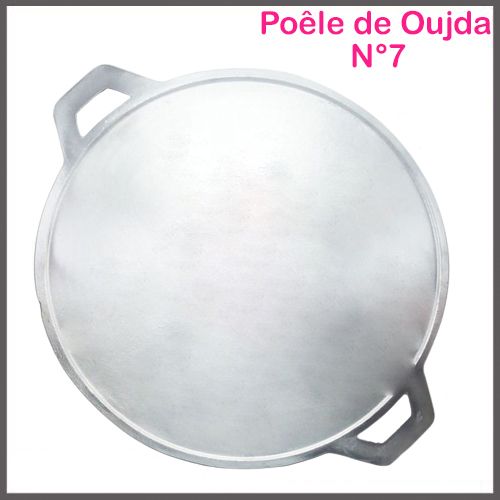 Generic Poêle de Oujda N°7, Poêle Marocaine pour Préparer du Mssemen ...