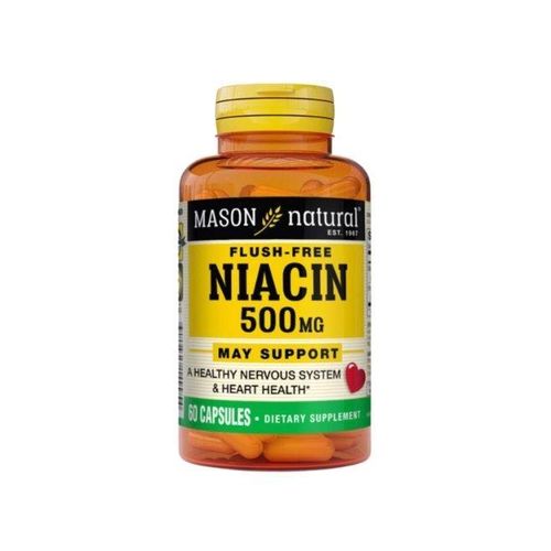 Mason Natural Flush-free Niacin 500mg 60 Capsules 1499-60 à