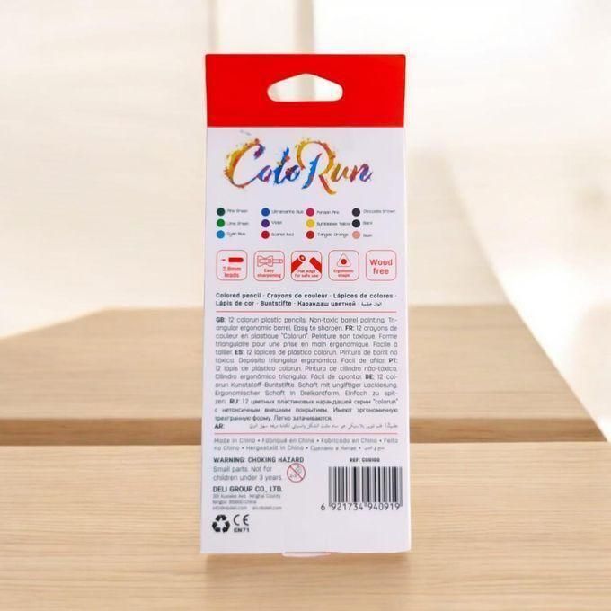 Generic Crayons de Couleur - Boîte de 12 unités à prix pas
