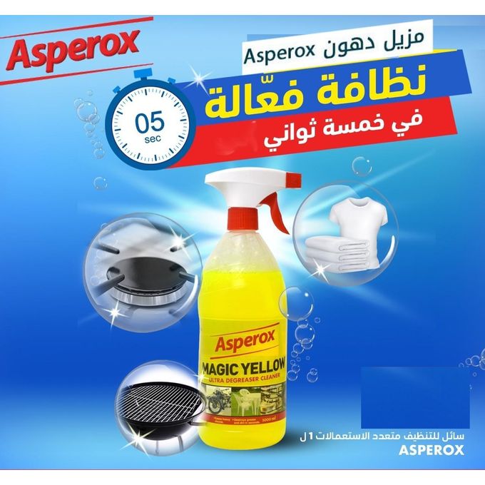 ASPEROX DEGRAISSANT MAGIC YELLOW 01 Litres Nettoyage de