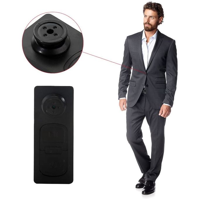 Generic Mini caméra cachée FULL HD,Sans Fil,utilisé comme un bouton de ...