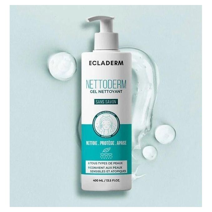 Ecladerm Nettoderm Gel Nettoyant 400 ml à prix pas cher | Jumia Maroc