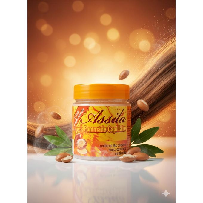 Assila Pommade capillaire authentique : la force pour vos cheveux secs ...