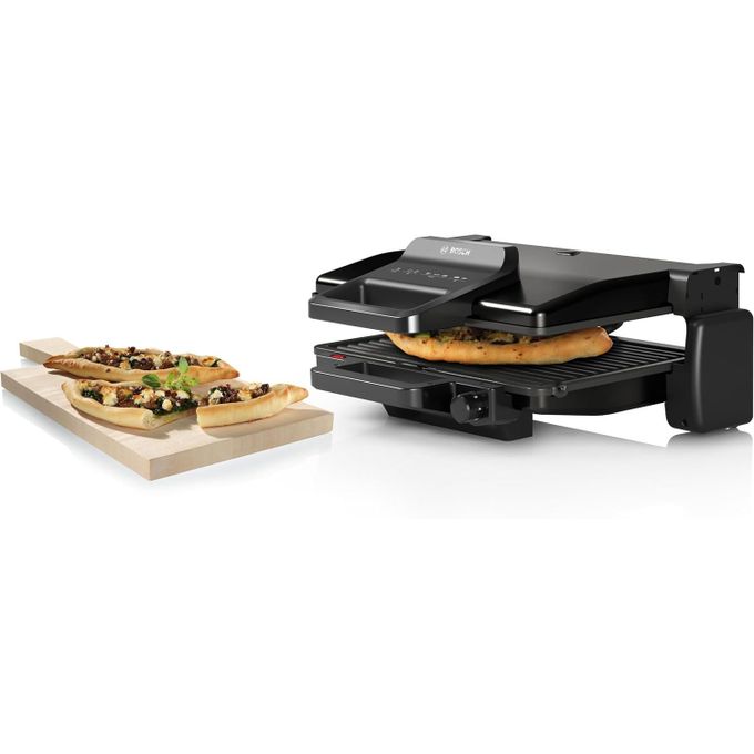 Bosch Grill Panini 3en1 grill, barbecue et four, ouvrable