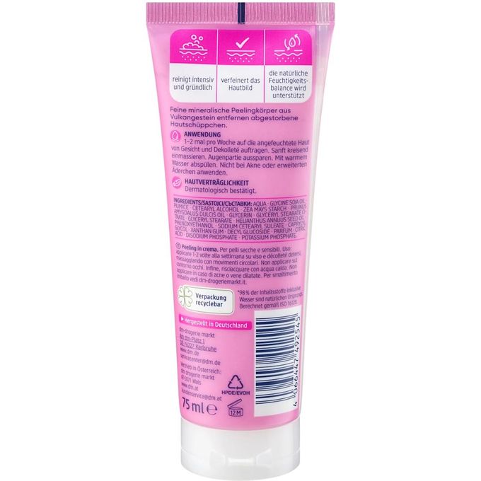 Balea Crème Gommante Visage à l’Huile d’Amande – Gommage