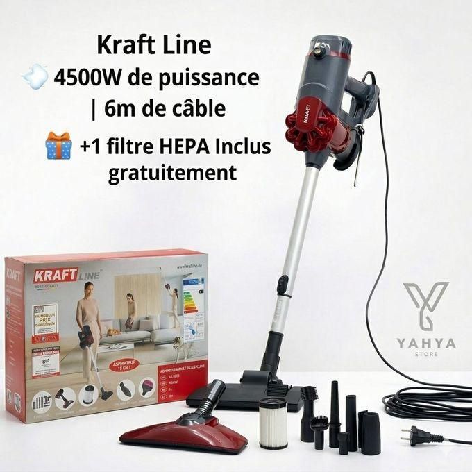 Generic Kraft line Aspirateur 15 En 1 À Main 4500W À Fil