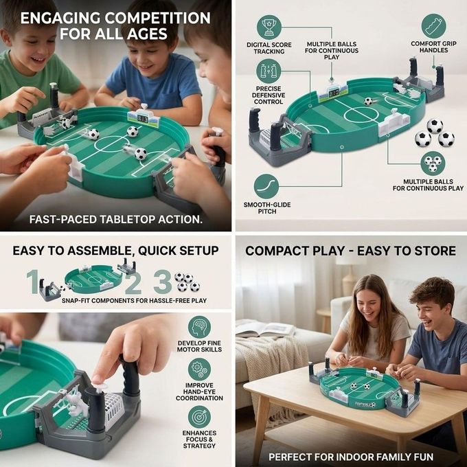 Generic Le mini terrain de foot qui fait vibrer toute la
