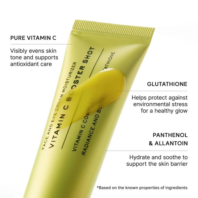 Arencia Vitamin C Booster Shot Face & Eye Cream Moisturizer