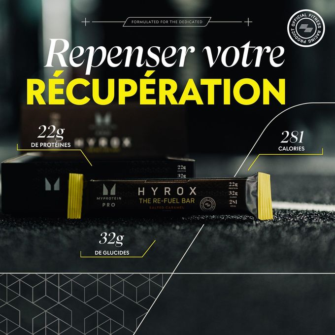 Myprotein THE Re-Fuel Bar HYROX – Barre Protéinée Post