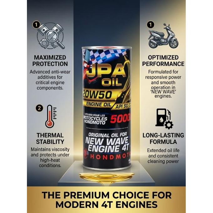 Generic Huile moteur multigrade, protection et performance longue durée ...