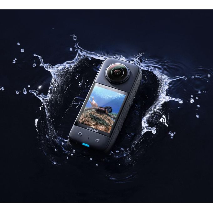 INSTA Caméra Insta360° X3 Sport Étanche IPX8 – Double