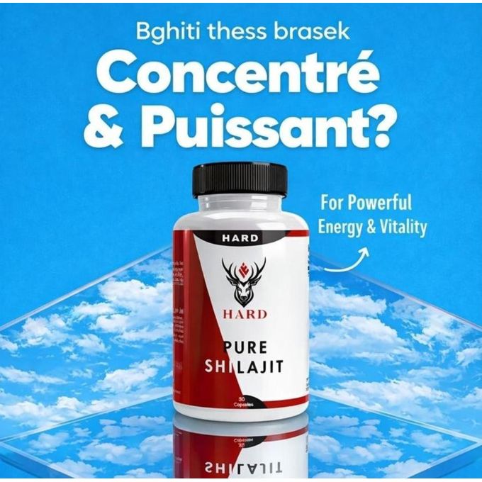 Hardman Shilajit de l'Himalaya 100 % pur ,Comprimés et
