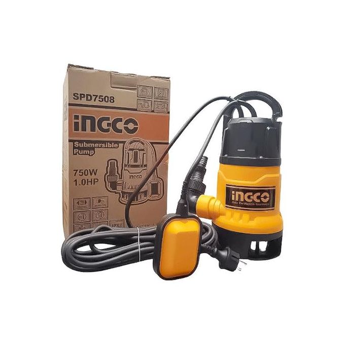 Ingco Pompe à Eau Submersible 750W 1HP - Originale