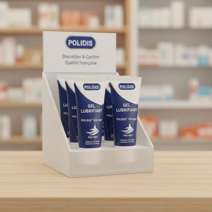 Polidis Gel lubrifiant à base d'eau et d'aloe vera
