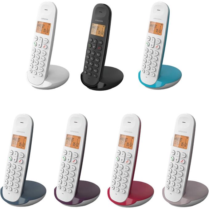 Logicom Téléphone Fixe sans Fil sans Répondeur - Solo - Téléphones ...