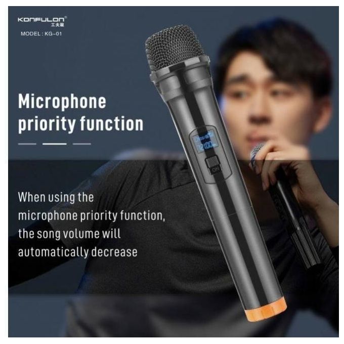 Generic Karaoké Baffle Bluetooth Plus Microphone Portable à prix pas ...