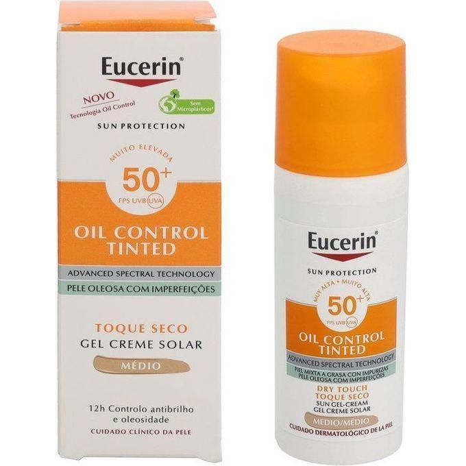 Euccoi Eucerin Sun Oil Control Gel-Crème Teinté SPF50+ à