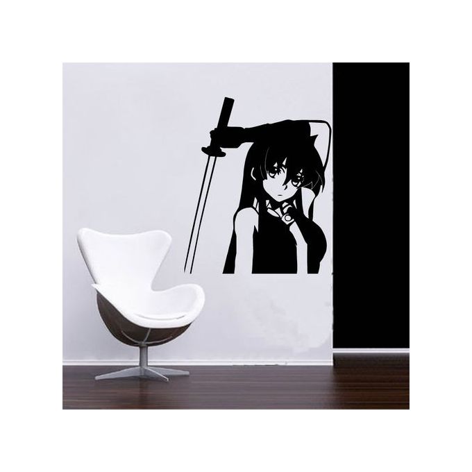 Stickers Autocollant Akame Ga Kill Akame Anime sticker manga vinyle ...