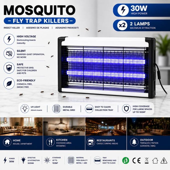 MOSQUITO VENCOR Fly Trap Killers 30W – Lampe