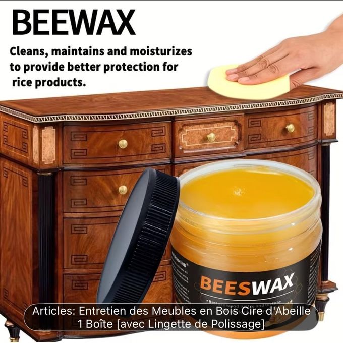 Generic Cire d’Abeille pour Meubles en Bois – Restaure, Nettoie et ...