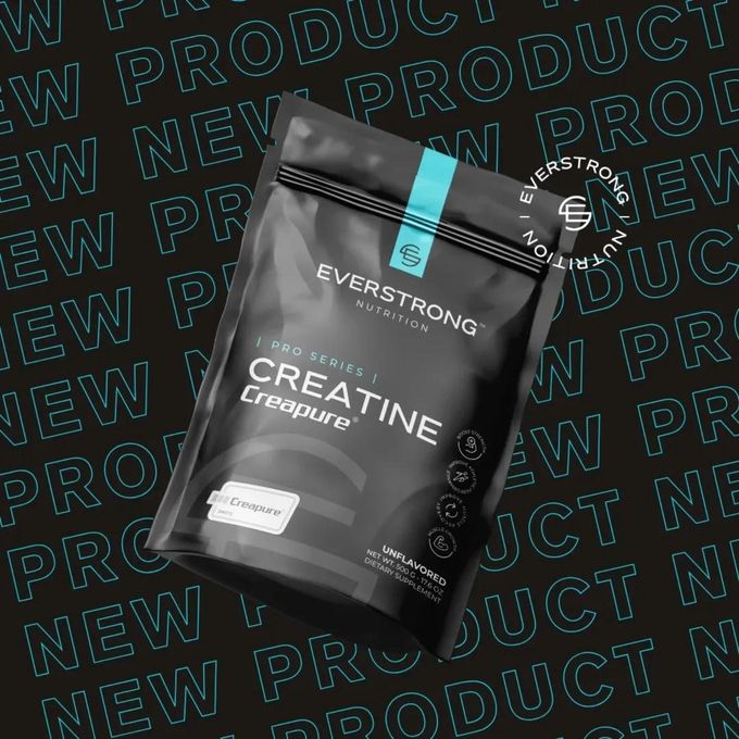 Everstrong Nutrition Creatine Monohydrate Creapure 5000 mg sans saveur ...