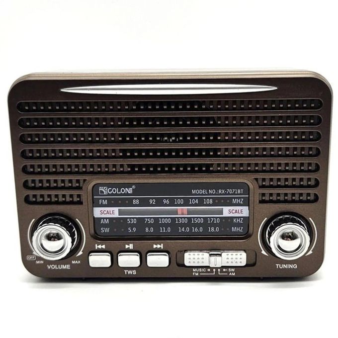 Epe MINI RADIO Enceinte Bluetooth portable, radio FM, AM, SW, ondes ...
