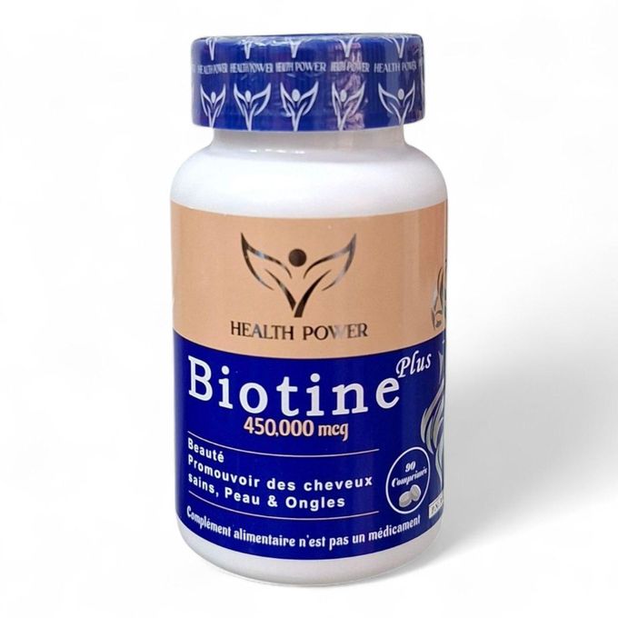 Health Power Biotine Plus 450,000 mcg 90 comprimés à prix