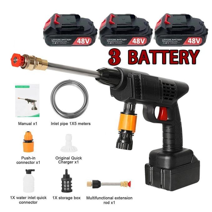 Generic Nettoyeur Haute Pression Sans Fil 48V avec 3