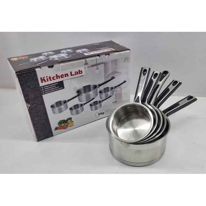 KITCHEN LAB Pack Casseroles 5 PCS , Polyvalence et Élégance