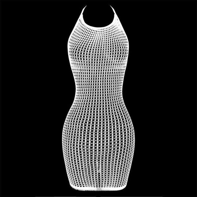 Generic couvrir sans Bikini évider voir à travers robe