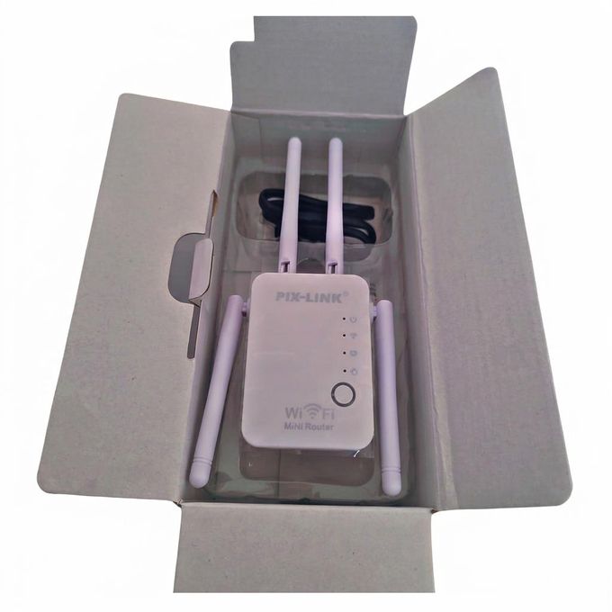 Pix Link Répéteur WiFi WR16Q 4 Antennes 300Mbps