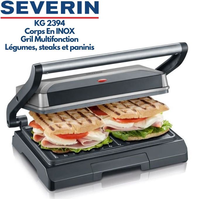 Severin KG2394 Grill Panini – Appareil Panini Multifonction 800 W avec ...