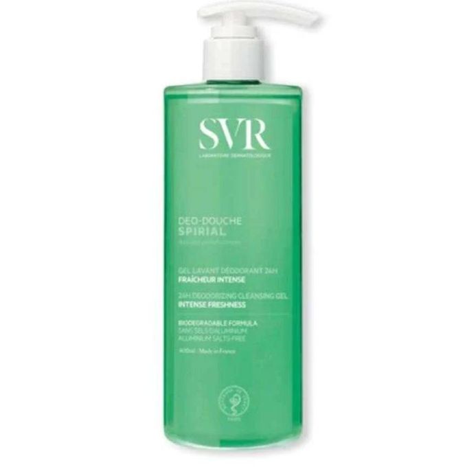 SVR SPIRIAL DEO DOUCHE GEL LAVANT DEODORANT FRAICHEUR