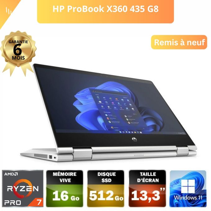 Hp Pc Portable ProBook x360 435 G8 Ryzen 7 Pro 5850U RAM