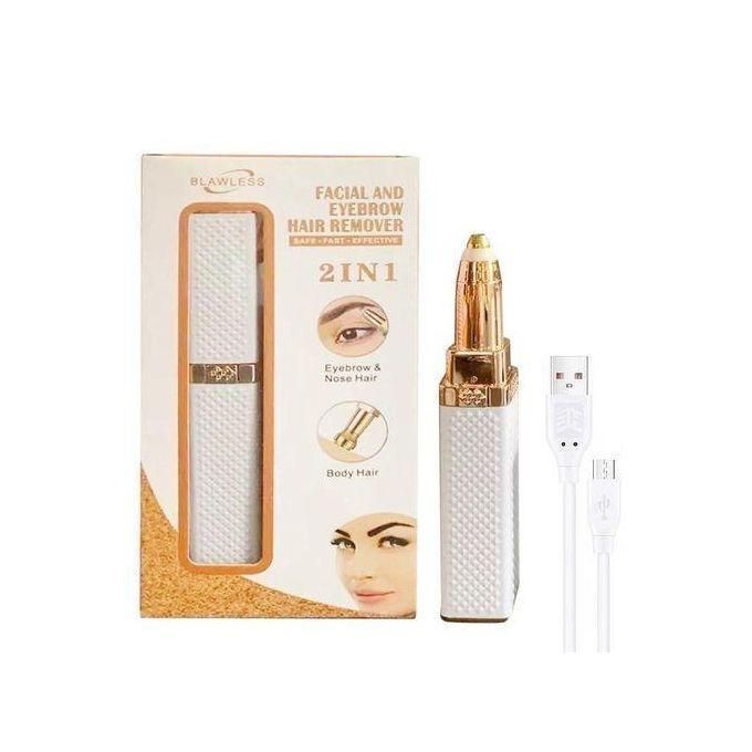 Generic Épilateur électrique 2en1 pour femmes rechargeable