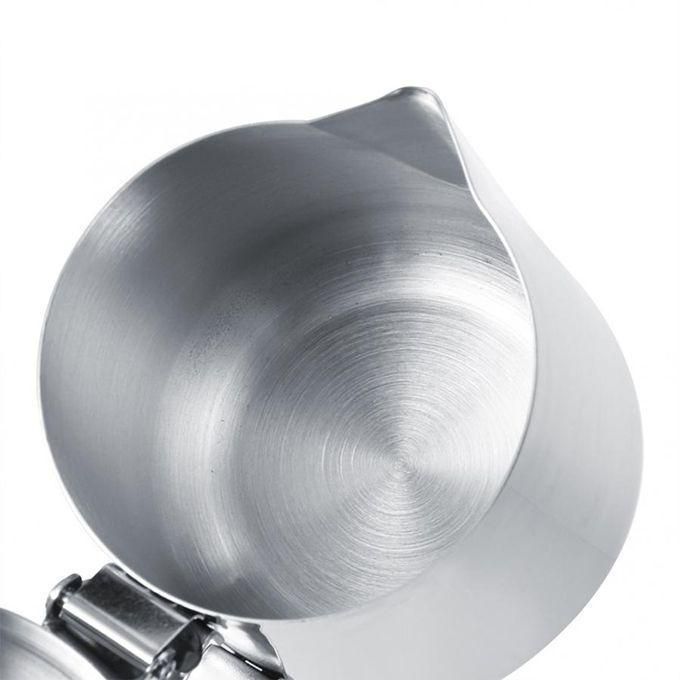 Lamacom Pot à Lait avec Couvercle, Pichet à Café en Inox