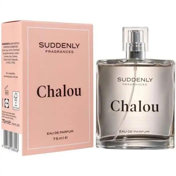 SUDDENLY FRAGRANCES SUDDENLY CHALOU - Eau de parfum végétalienne - 75 ...
