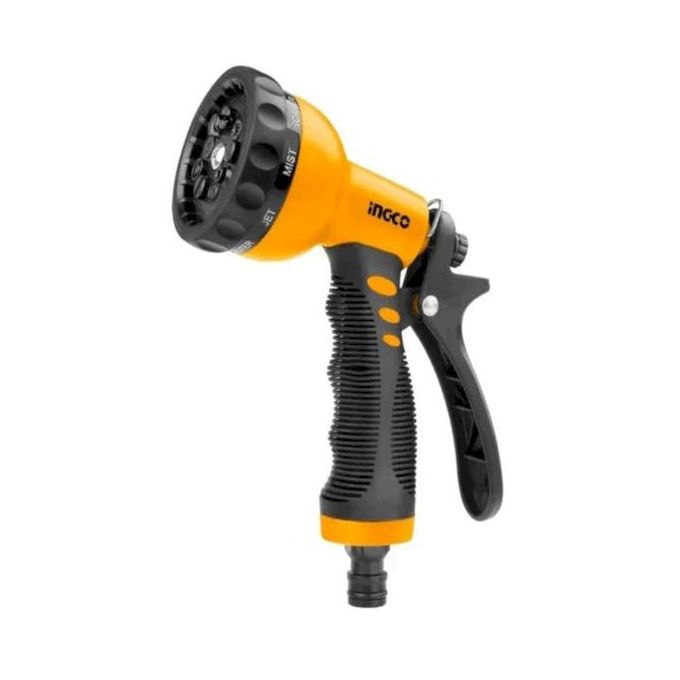 Ingco Pistolet d'Arrosage 9 Modes - Buse Haute Pression