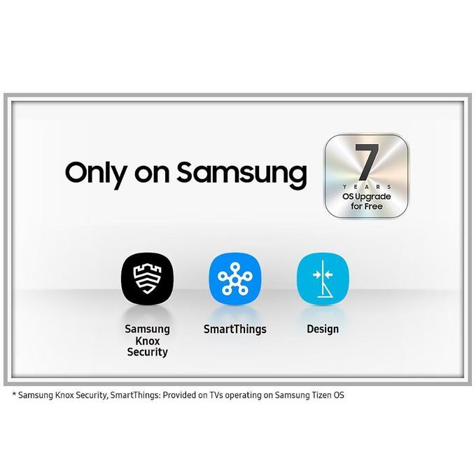 Samsung 65 4K UHD Smart Tizen One UI HDR10+, Récepteur