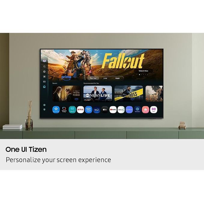 Samsung 65 4K UHD Smart Tizen One UI HDR10+, Récepteur
