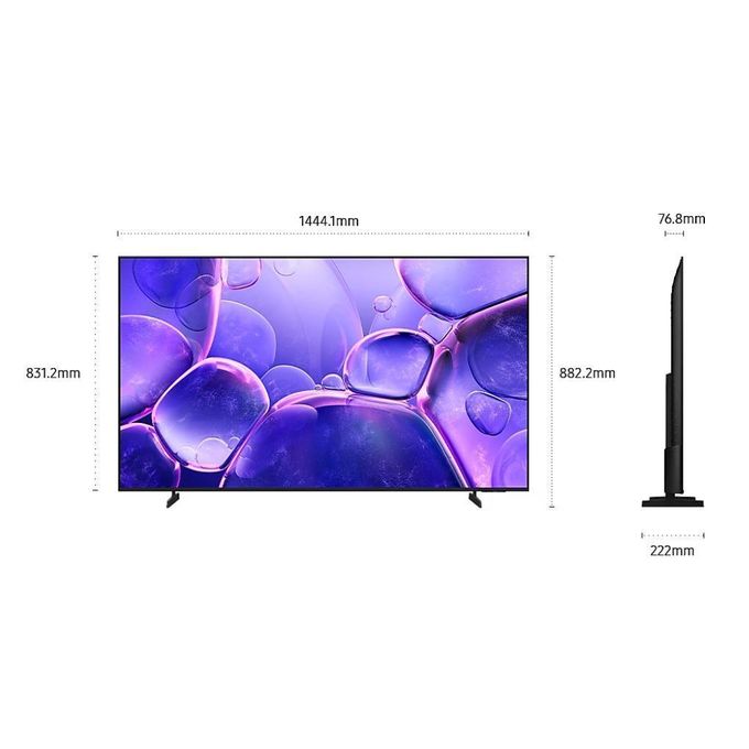 Samsung 65 4K UHD Smart Tizen One UI HDR10+, Récepteur